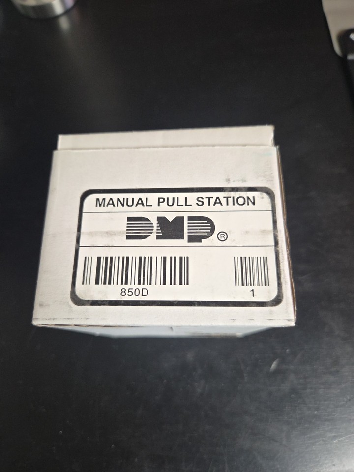 DMP 850D Manual Pull Station Metal Push Pull Red New | eBay