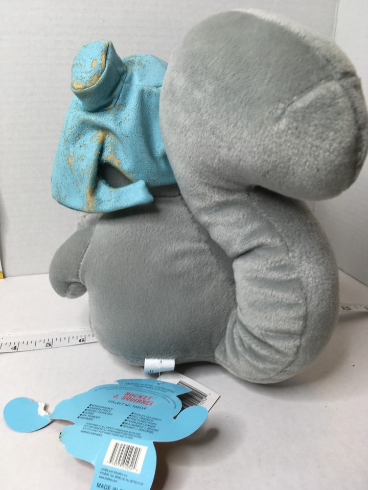 Stuffins Rocket J Squirrel Flying Rocky and Bullwinkle Plush Toy 8 ...