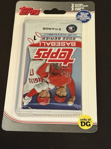 (1) 2022 Topps Baseball Series Pack From DG Includes 2 Sealed Packs ...