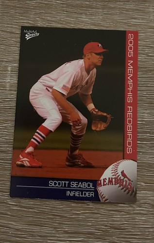 2005 Memphis Redbirds MultiAd Sports Scott Seabol Card #26 | eBay
