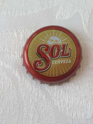 Sol Beer Bottle Top Crown Caps Used Lager | eBay UK
