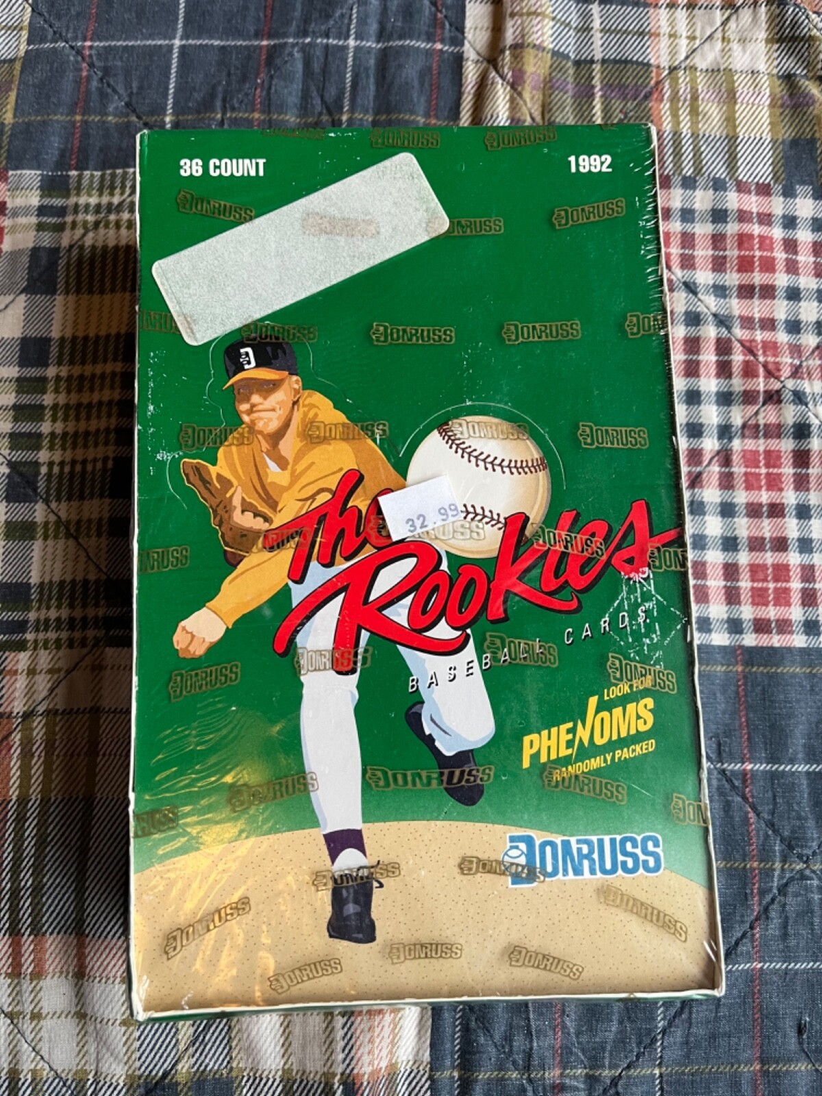 NEW SEALED 1992 MLB DONRUSS THE ROOKIES BASEBALL CARDS RANDOMLY PACKED ...