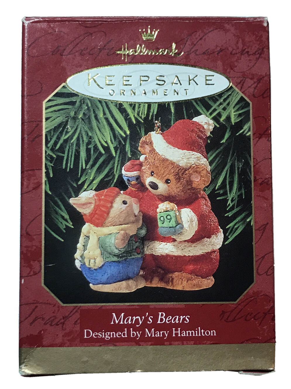 1999 Hallmark Keepsake Ornament Mary’s Bears By Mary Hamilton | eBay