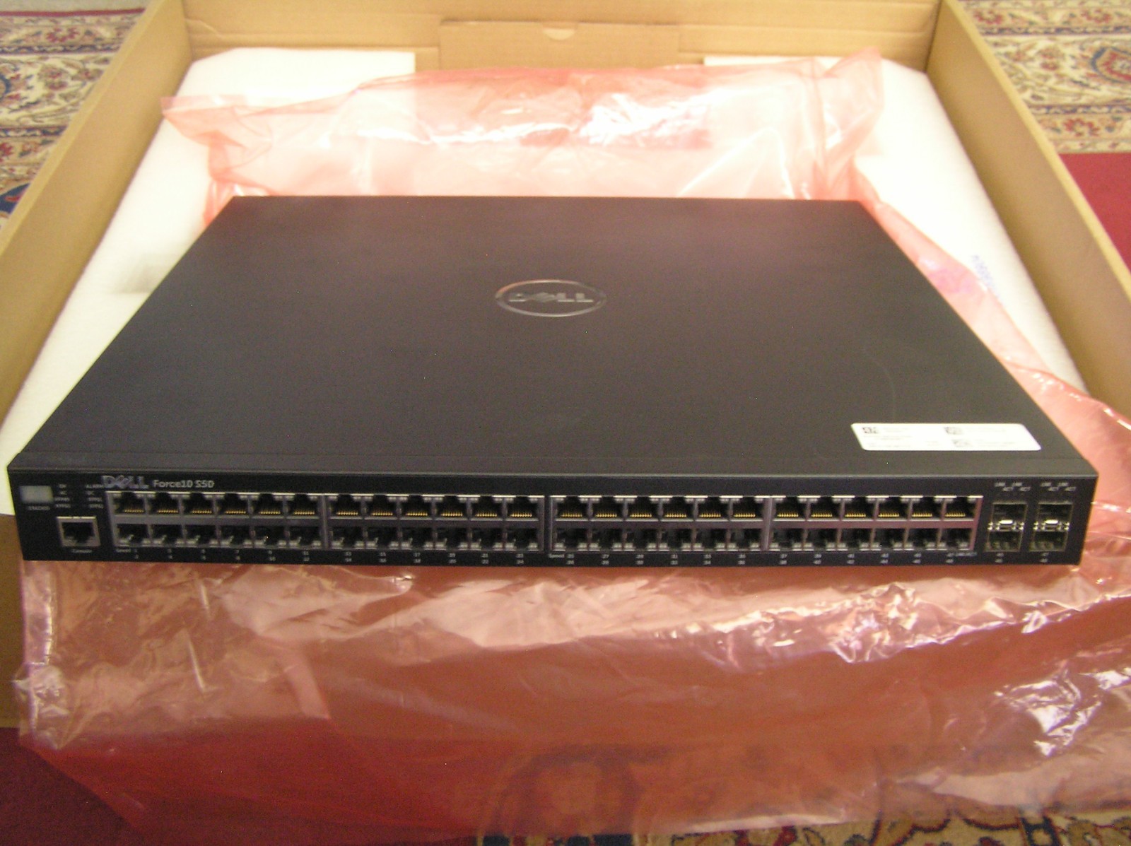 Dell Force10 S50-01-GE-48T-V-2 48x 1G T POE DC Switch. | eBay