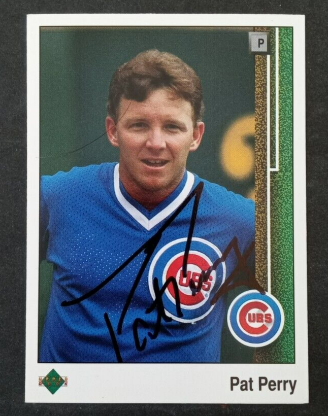 1989 Upper Deck SIGNED: Pat Perry, CUBS #345 | eBay