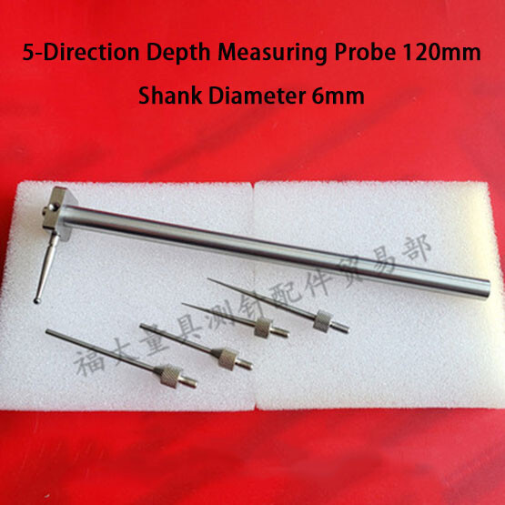 TESA TRIMOS Height Indicator Probe 6mm Original New 5-Direction L=60 80 ...