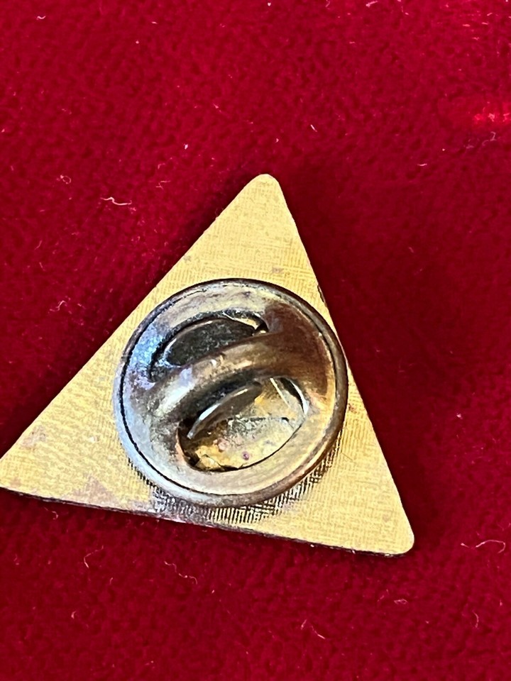 RLCGS RLC Golf Society Trained Leader Triangle Tie Lapel Pin .80" | eBay