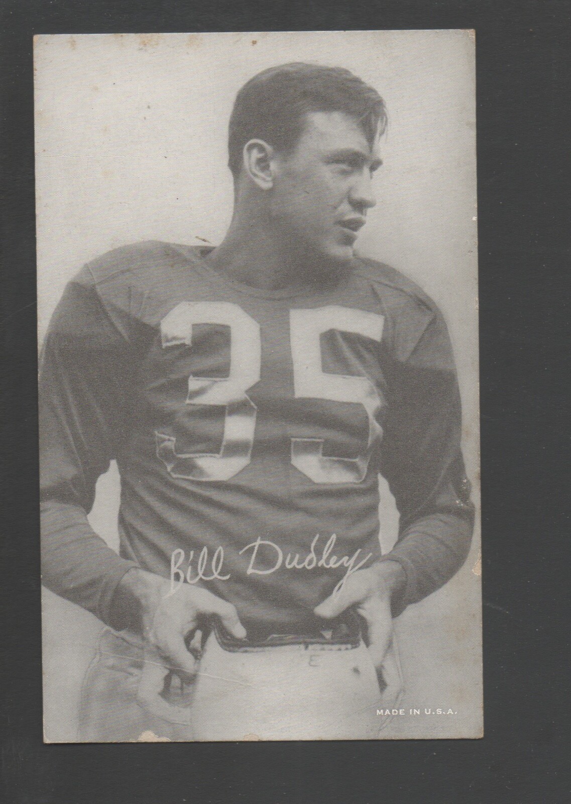 1948 Exhibit Football Card #15 Bill Dudley-Detroit Lions Vg Card | eBay