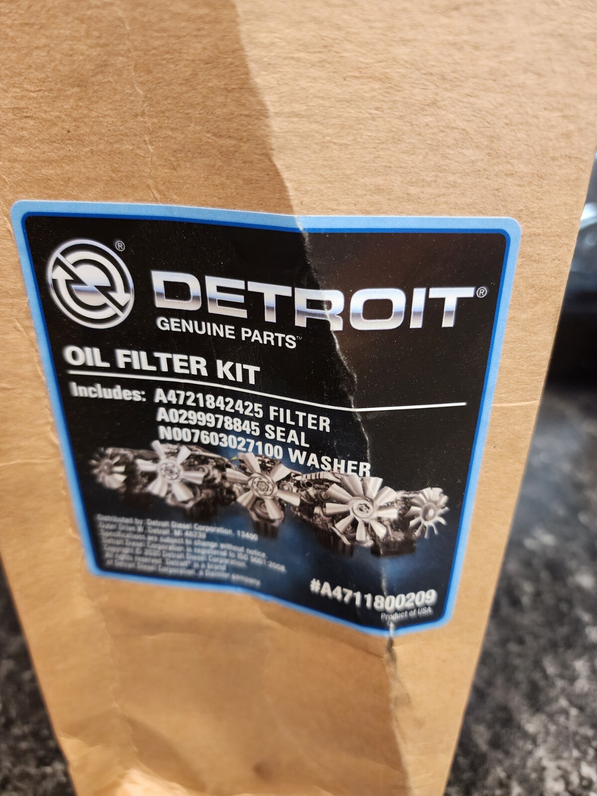 DETROIT-DIESEL A4711800209 - Cross reference oil filters