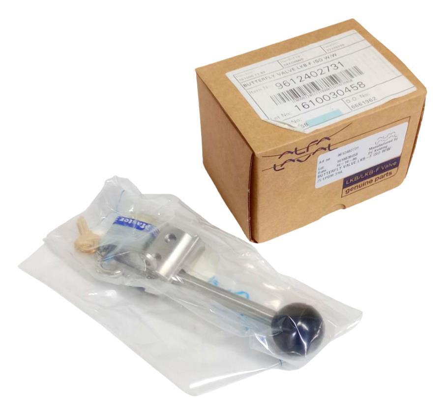 Alfa Laval LKB-F 1" Butterfly Valve 316 Stainless w/ Padlock Handle | eBay