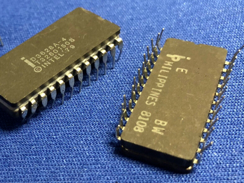 D3628A-4 INTEL D3628 PROM 24-PIN CERDIP RARE VINTAGE COLLECTIBLE LAST ...