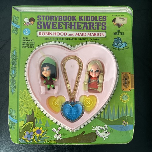 Vintage Liddle Kiddle Sweethearts Robin Hood & Maid Marion Little Doll ...