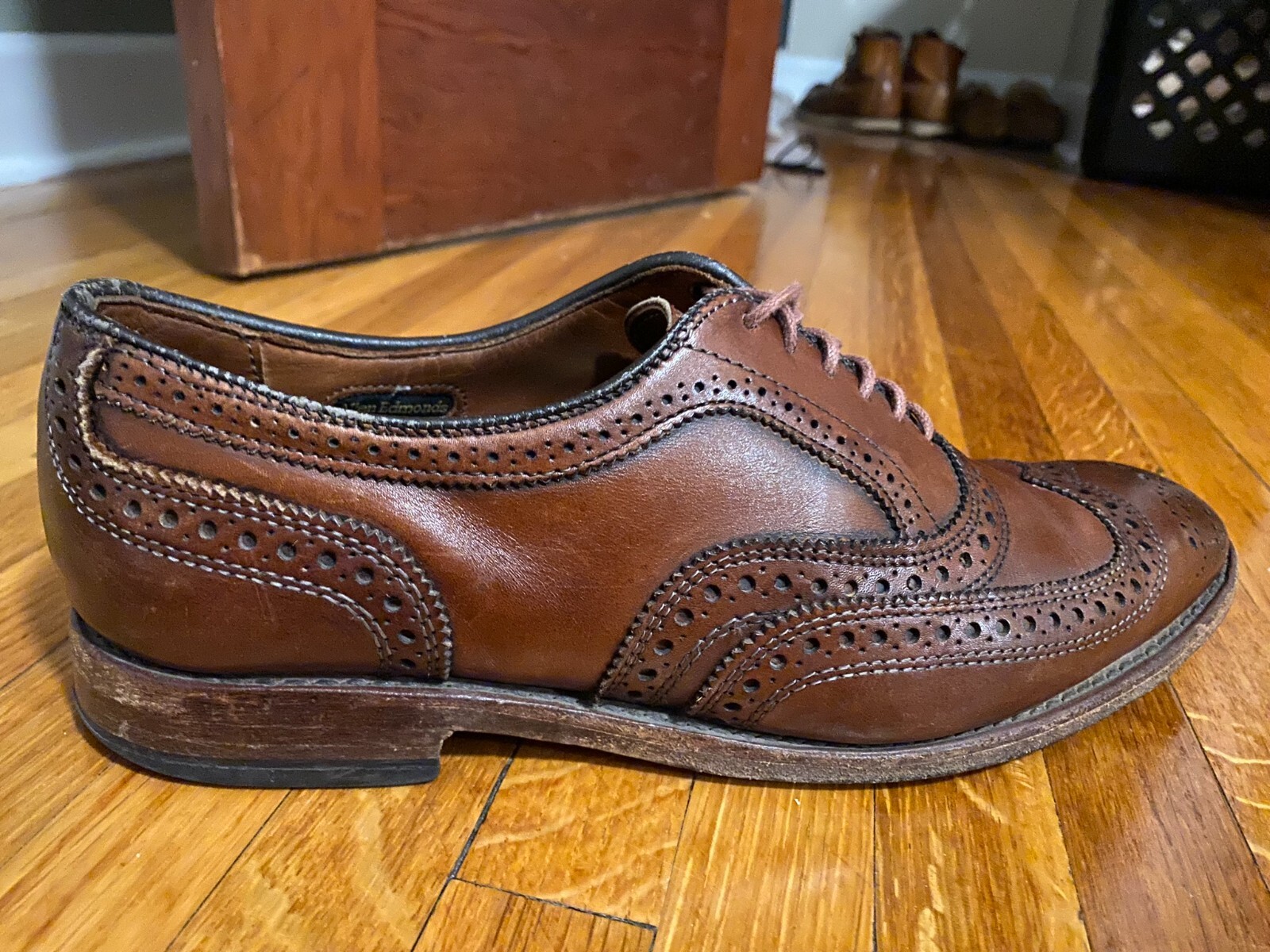 Allen Edmonds Strand Cap-Toe Oxford Dress Shoe - Dark Chili - 8C - Used ...