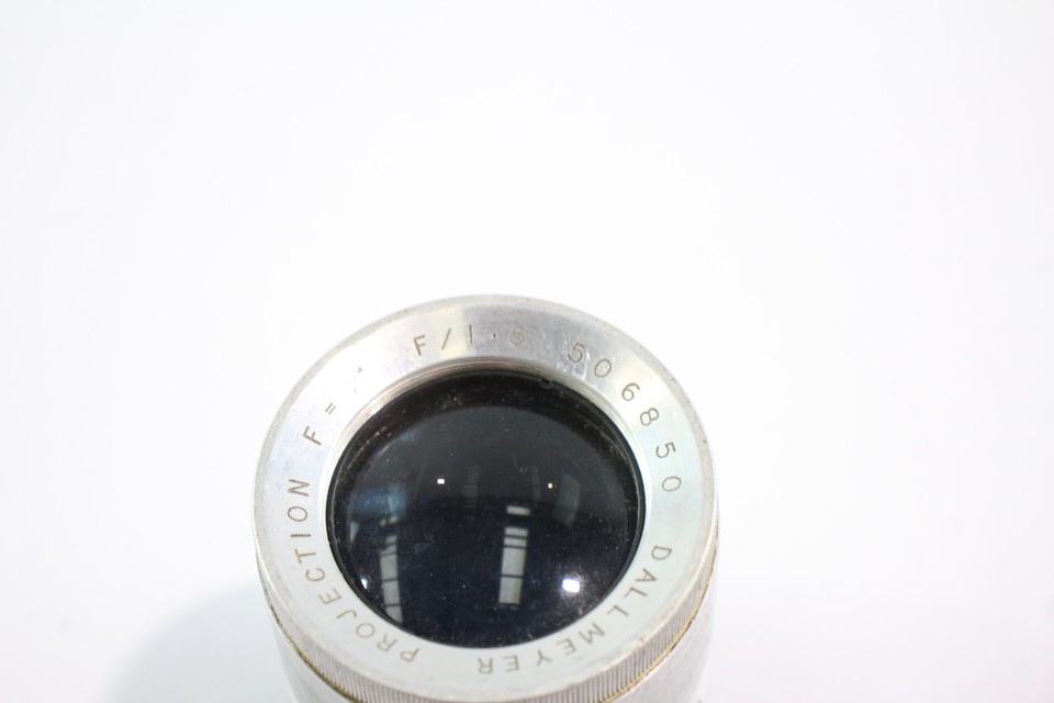 Vintage Dallmeyer 2 Inch F/1.5 Chrome Manual Projection Lens | eBay