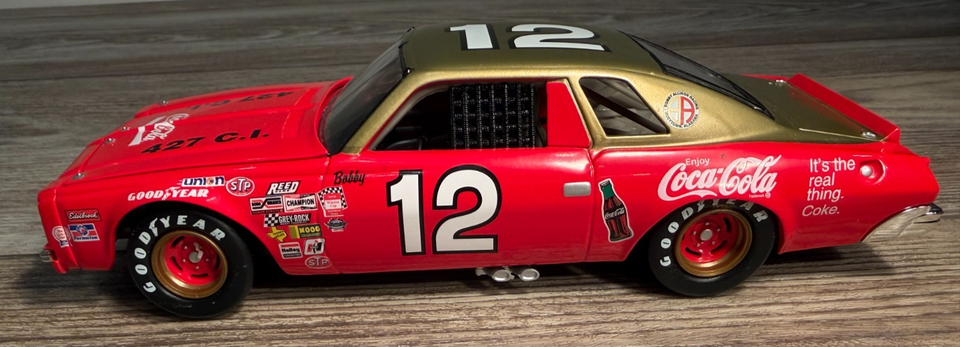 BOBBY ALLISON #12 COCA COLA 1974 ACTION 1/24 CWB #602/1008 HISTORICAL ...