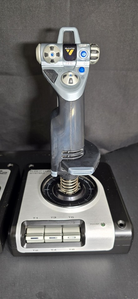 Logitech G Saitek X52 HOTAS Throttle and Stick Flight Control System ...