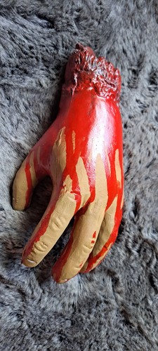 Bloody Severed Hand Halloween Prop | eBay