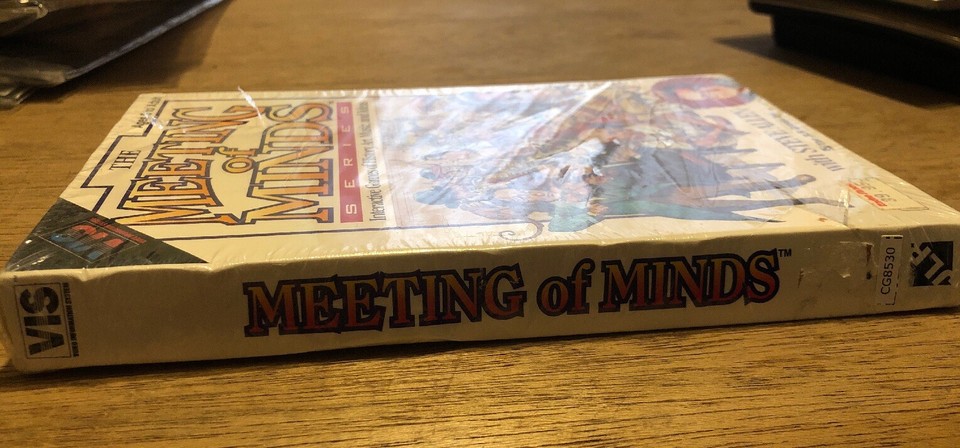New Sealed Complete Meeting of the Minds VIS Tandy Memorex Video Game ...