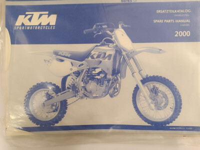 KTM 60/65 SX Parts Catalogue,Teilekatalog,Catalogo di ricambi,orig.2000 ...