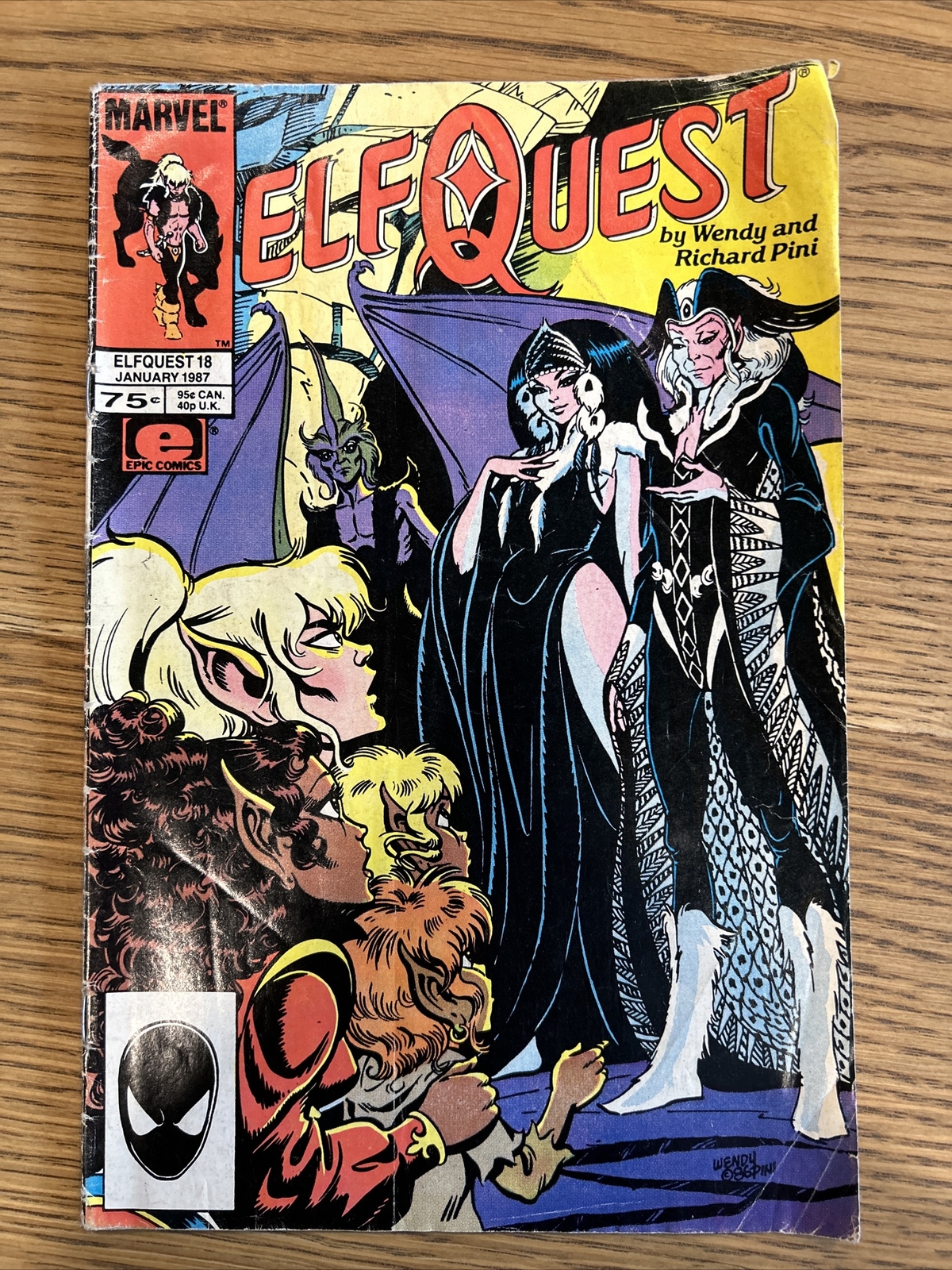 Elfquest Marvel Comic #18 01/1987 | eBay