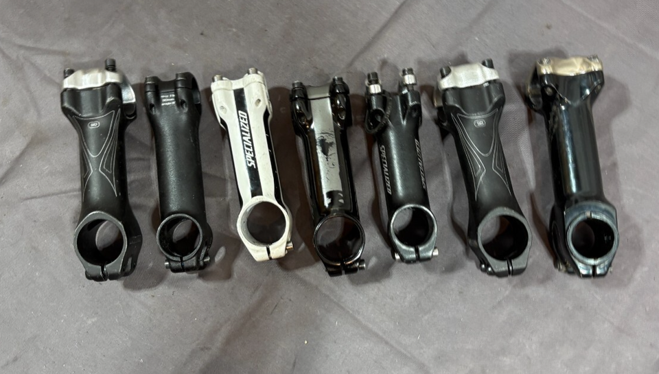 (7) Specialized Aluminum Bicycle Stems for 1-1/8" Steerer Tubes 31.8mm ...