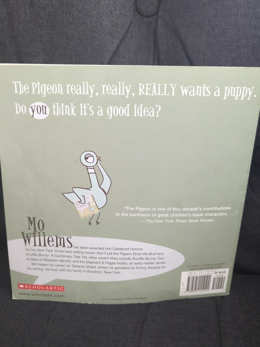 The Pigeon Wants A Puppy Animated
