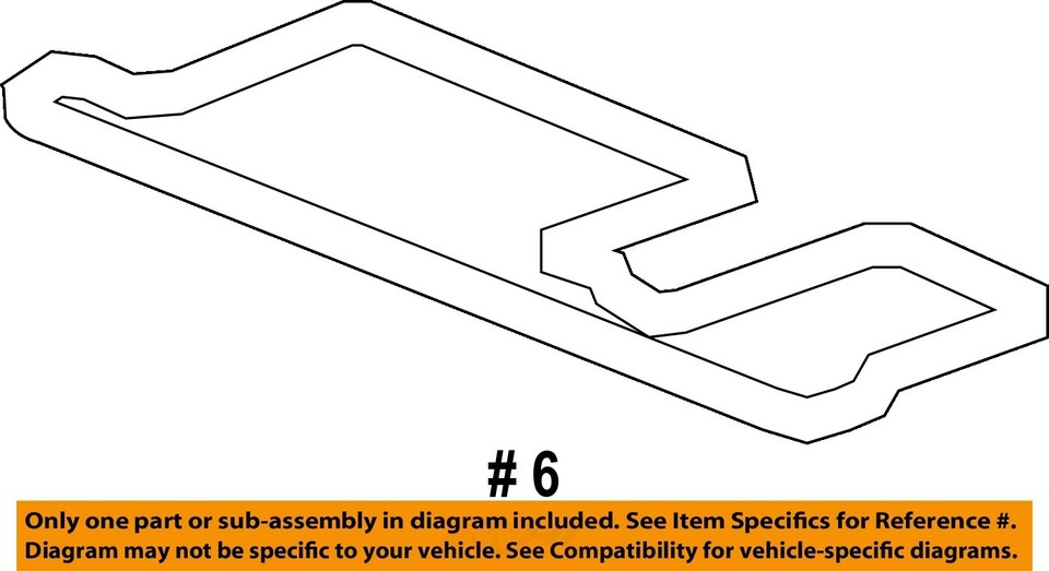 GM OEM 09-17 Acadia Limited,Acadia Rear Body Floor Interior Trim-Mat ...