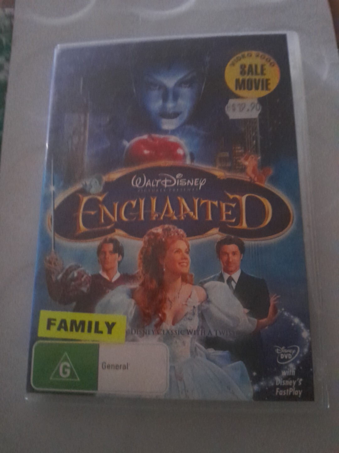Walt Disney Enchanted DVD PAL 4 nx38 | eBay