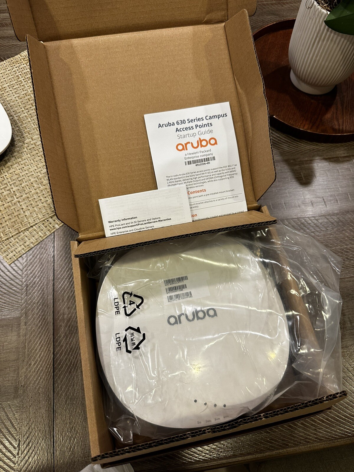 Aruba AP-635 (US) - R7J28A Tri-Radio | eBay