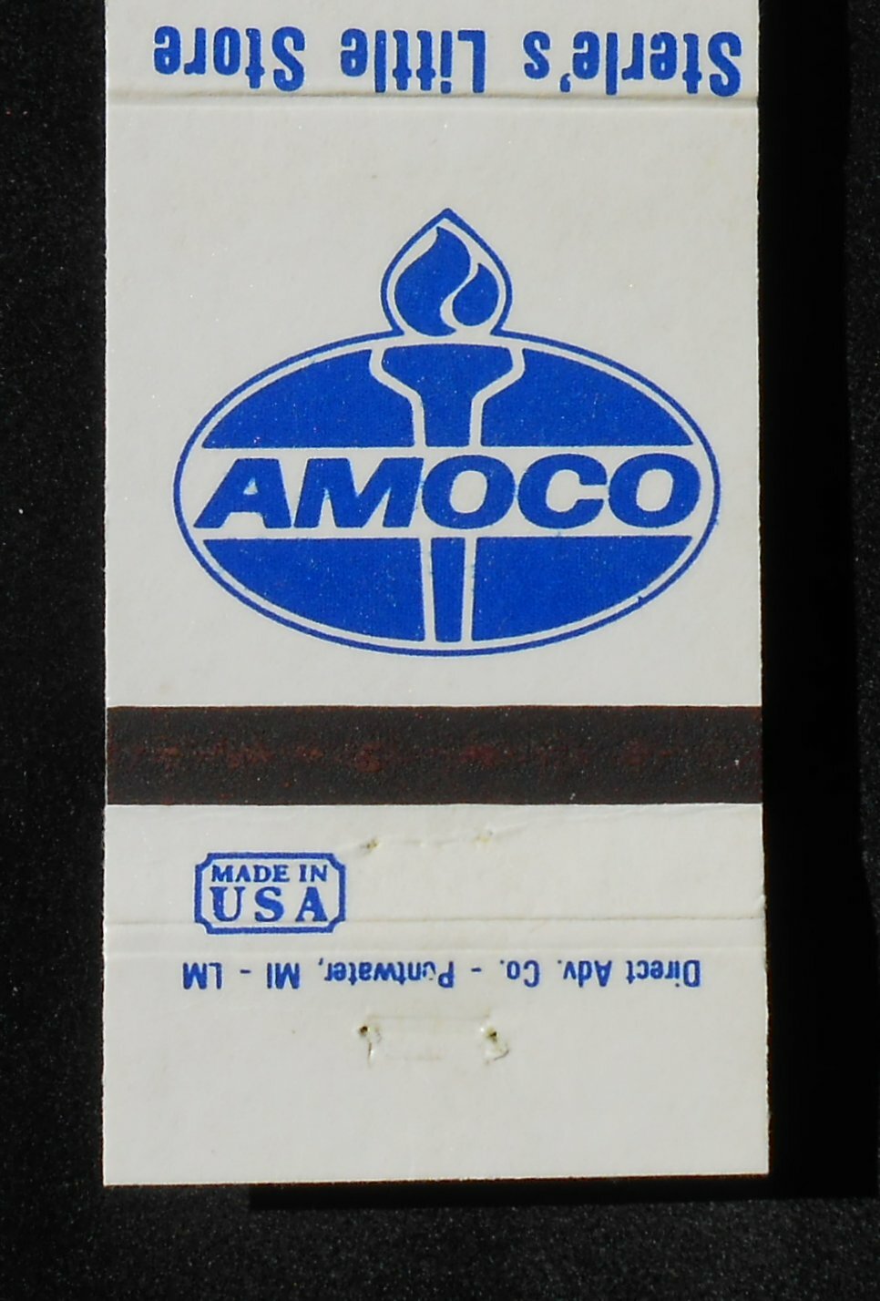 1980s? Amoco Gas Sterle's Little Store Nashwauk MN Itasca Co Matchbook ...