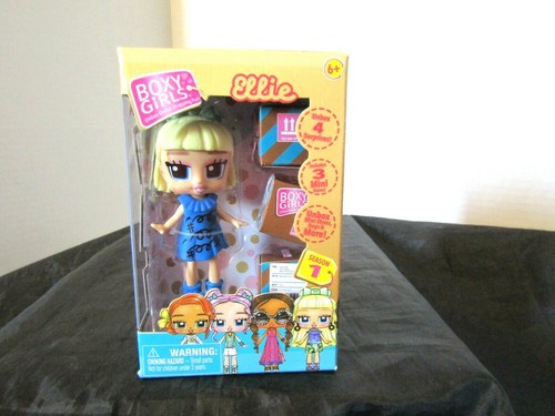 BOXY GIRLS ELLIE MINI DOLL W/ UNBOX 4 SURPRISES MINI BOXES NEW/SEALED ...