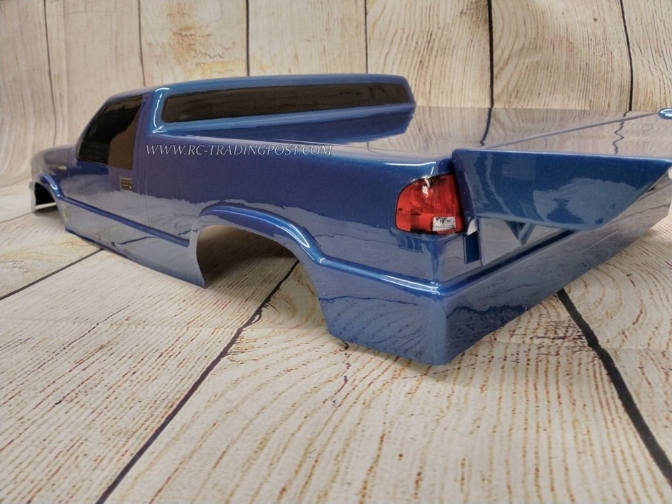 02 CHEVY S-10 DRAG TRUCK Custom Painted RC Body 1/10 WB330mm/22S/DR10 ...