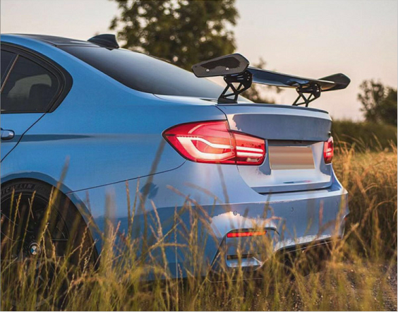 Rear Roof Spoiler for BMW M3 F32 2013-2019 GTS Look Glossy Black ...