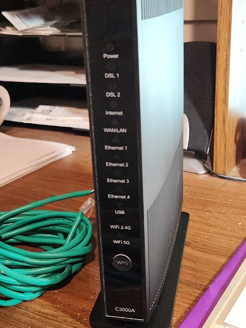 Centurylink C3000A Actiontec Wireless Router - Black for sale online | eBay