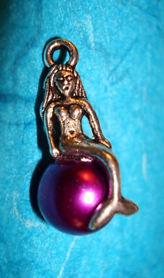 Pendant Mermaid Charm Sea Siren Charm Sea Charm Goddess Charm Animal ...