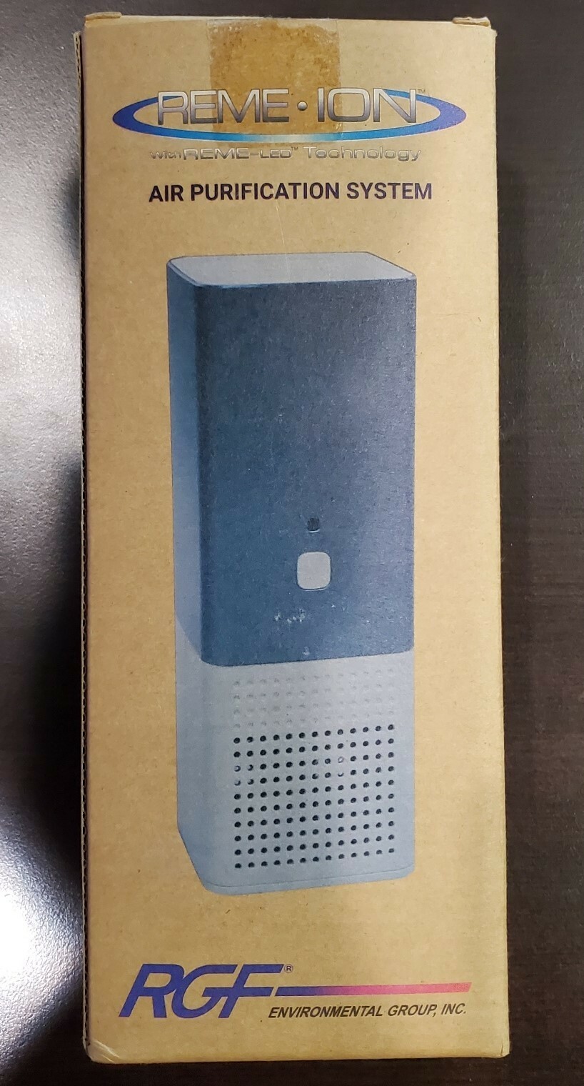 REME-ION-RGF RGF ENVIRONMENTAL PORTABLE AIR PURIFIER UP TO 200SF | eBay