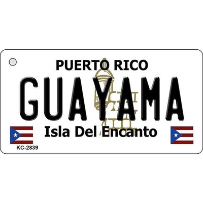 Guayama Puerto Rico Flag Novelty Aluminum Key Chain KC-2839 | eBay