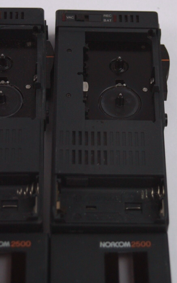 2X Norcom 2500 Hand Held Micro-Cassette Tape Voice Recorders Need Repair | eBay