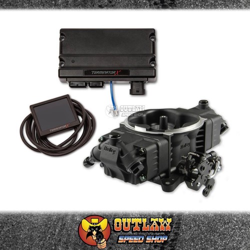 Holley EFI Terminator X Stealth 4150 8-Injector 800-1500hp Black ...