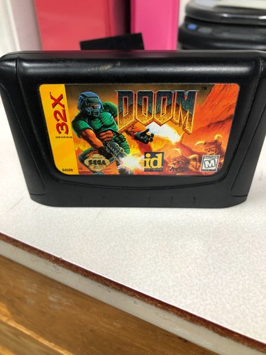 Doom (Sega Genesis 32X, 1994) Cartridge Only - Untested | eBay