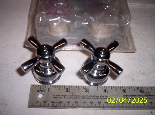 Delta Faucet Chrome Cross Handles. RP14790. NEW! | eBay