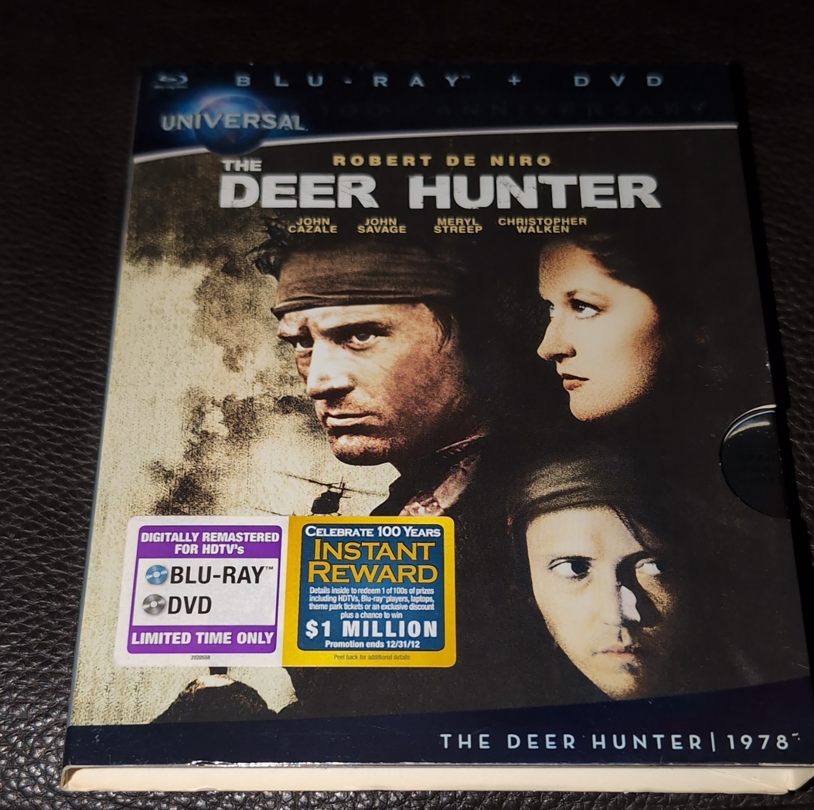 Universal Studios The Deer Hunter Blu-ray/DVD De Niro Streep Walken ...