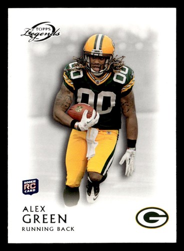 Alex Green 2011 Topps Legends Rookie Card #144 Green Bay Packers Hawaii ...
