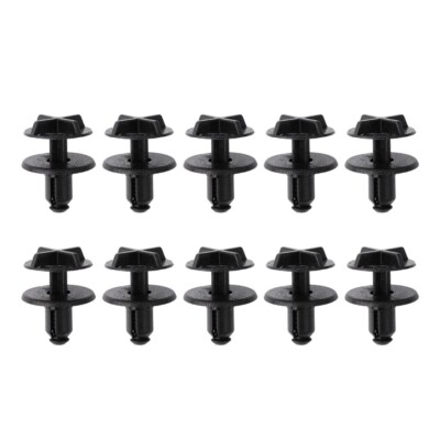 BLACK FOR JAGUAR RETAINING CLIP XJ XF TRIM TURN CLIP ENGINE COVER 10PCS ...