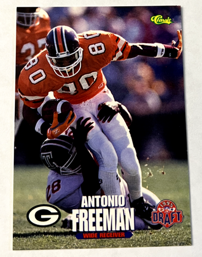 1995 Classic Games 1995 Draft Class #71 Antonio Freeman Green Bay ...