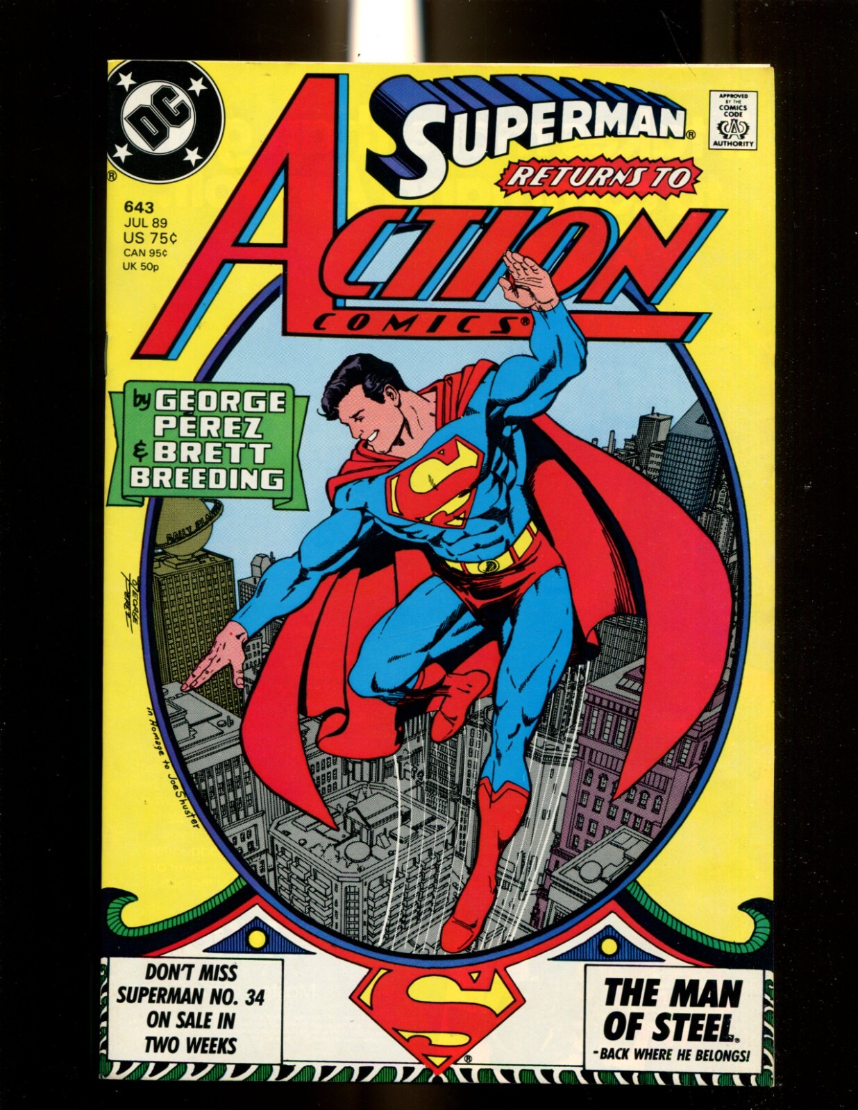 ACTION COMICS 643 (9.8) DC (b064) | eBay