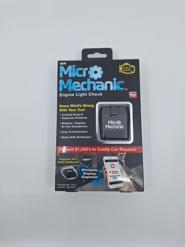Micro Mechanic As Seen On TV Engine Light Diagnostic Tool Scanner ...