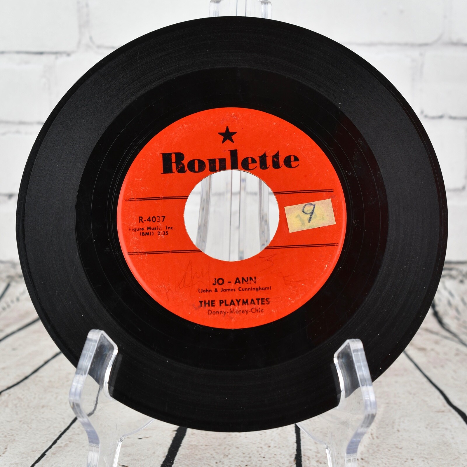 The Playmates – Jo-Ann, 7" Vinyl/45 RPM, Single, Roulette, 1957 | eBay