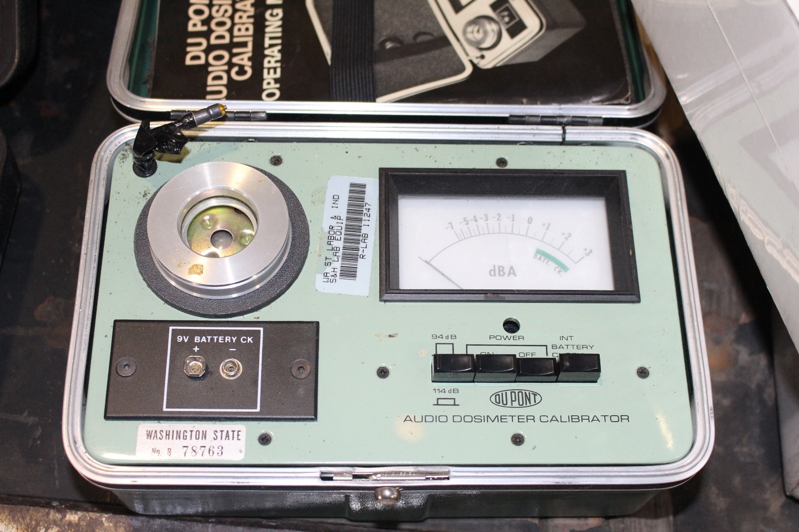 DUPONT AUDIO DOSIMETER CALIBRATION C-114 | eBay