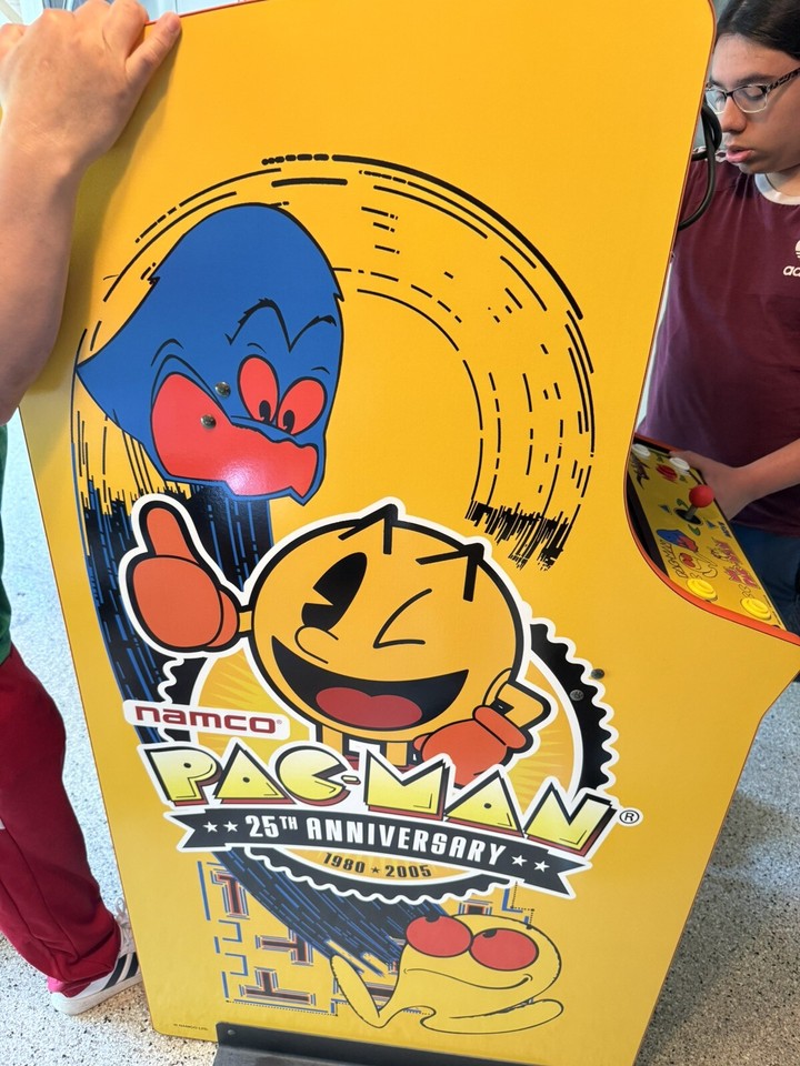 NAMCO 25TH ANNIVERSARY PACMAN /MS PACMAN GALAGA ARCADE GAME SHIPPING AVAILABLE | eBay